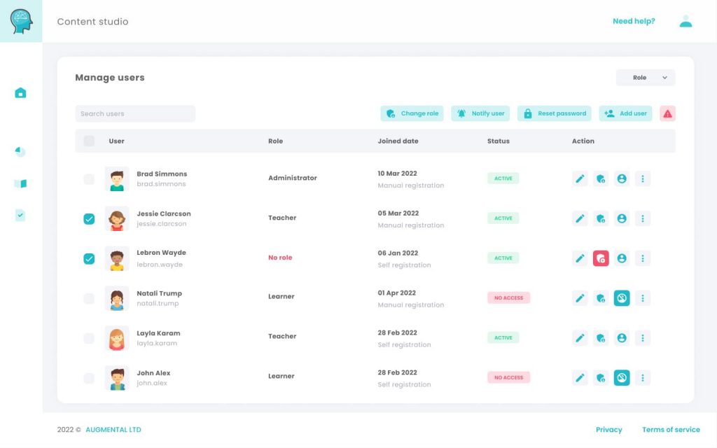 Augmental: AI-powered LMS that drives learning performance